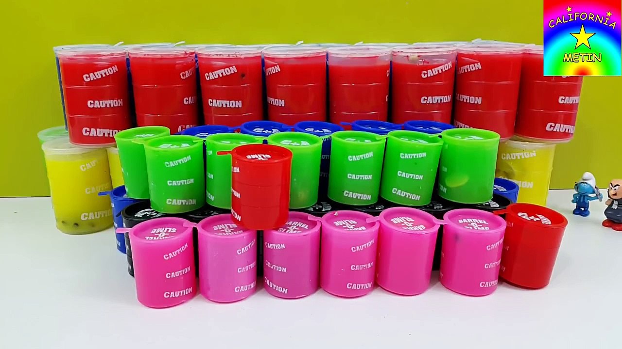 Many Barrel O Slime Clay Surprise Spider Man Teletubbies Disney ...