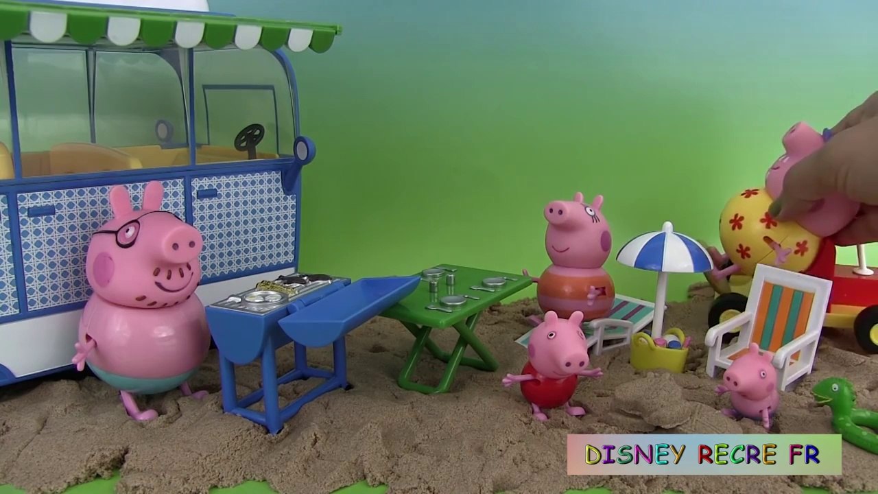 Peppa Pig Le Cochon en français : Ballade en Camping Car - Vidéo ...
