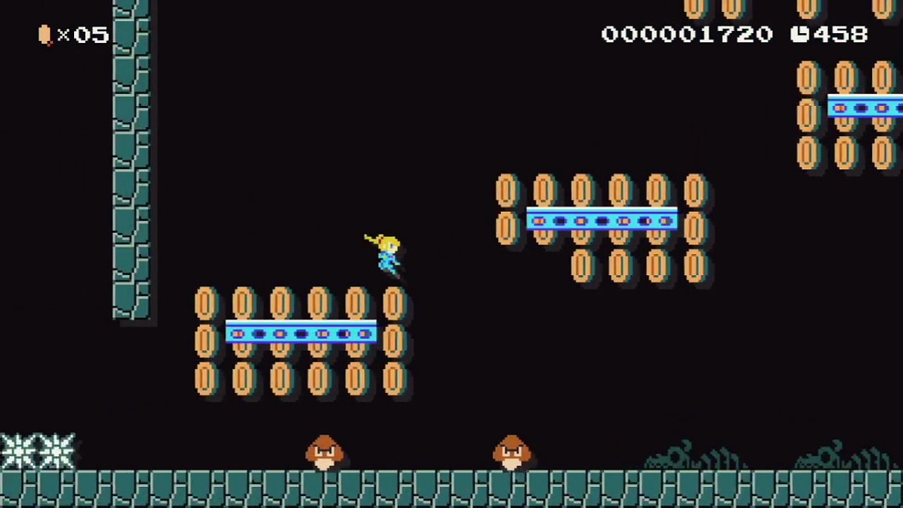 Super Mario Maker - Viewer Levels - Name: "escape the cave" - ID: 8963 ...