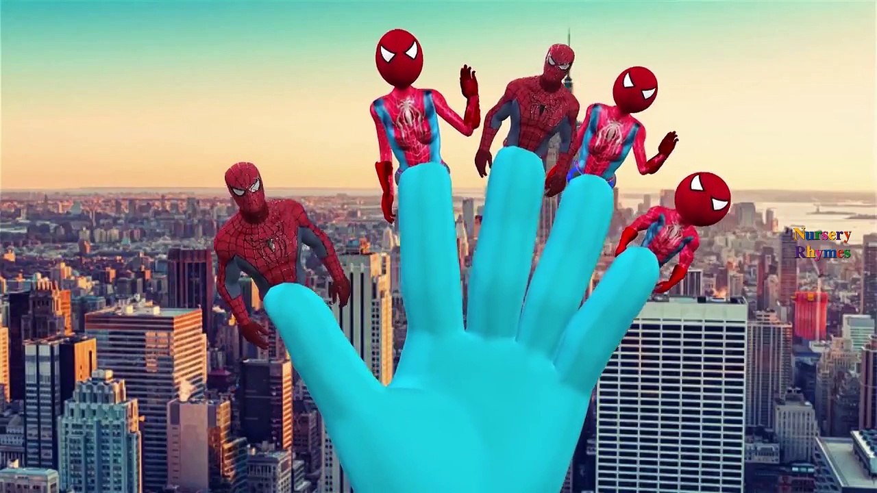 SPIDERMAN and Venom | Spider Man Colors Finger Family Song Nur[-s-e-]ry ...