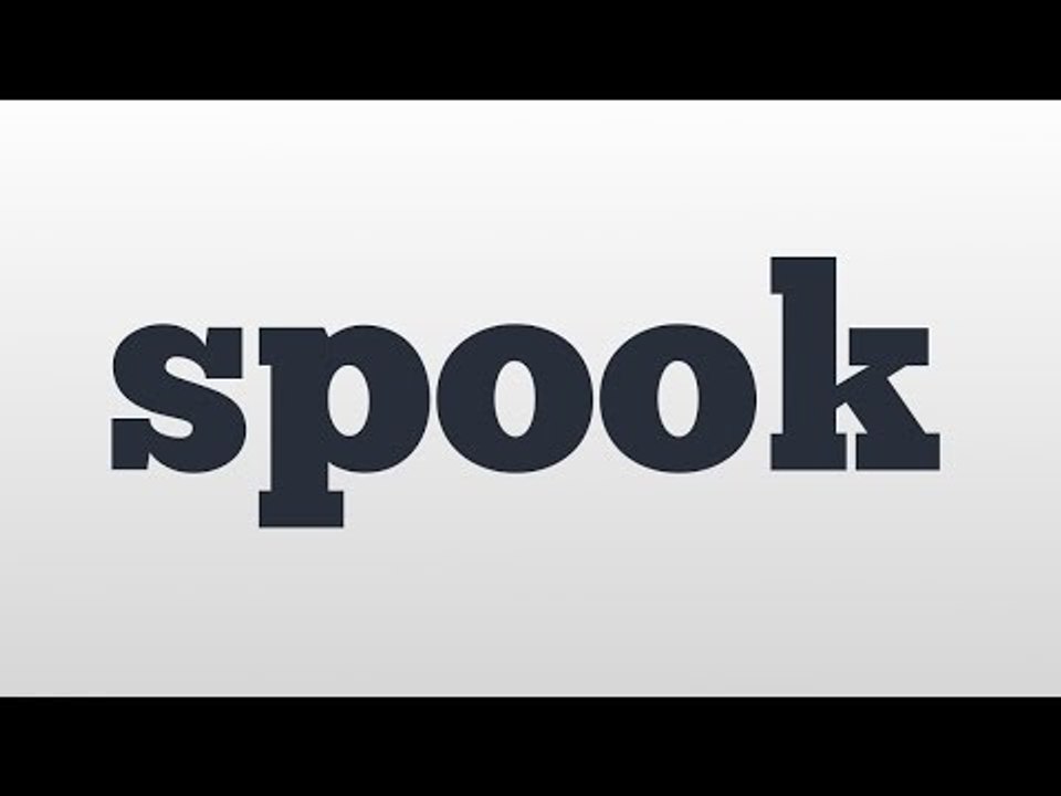 spook meaning and pronunciation - video Dailymotion
