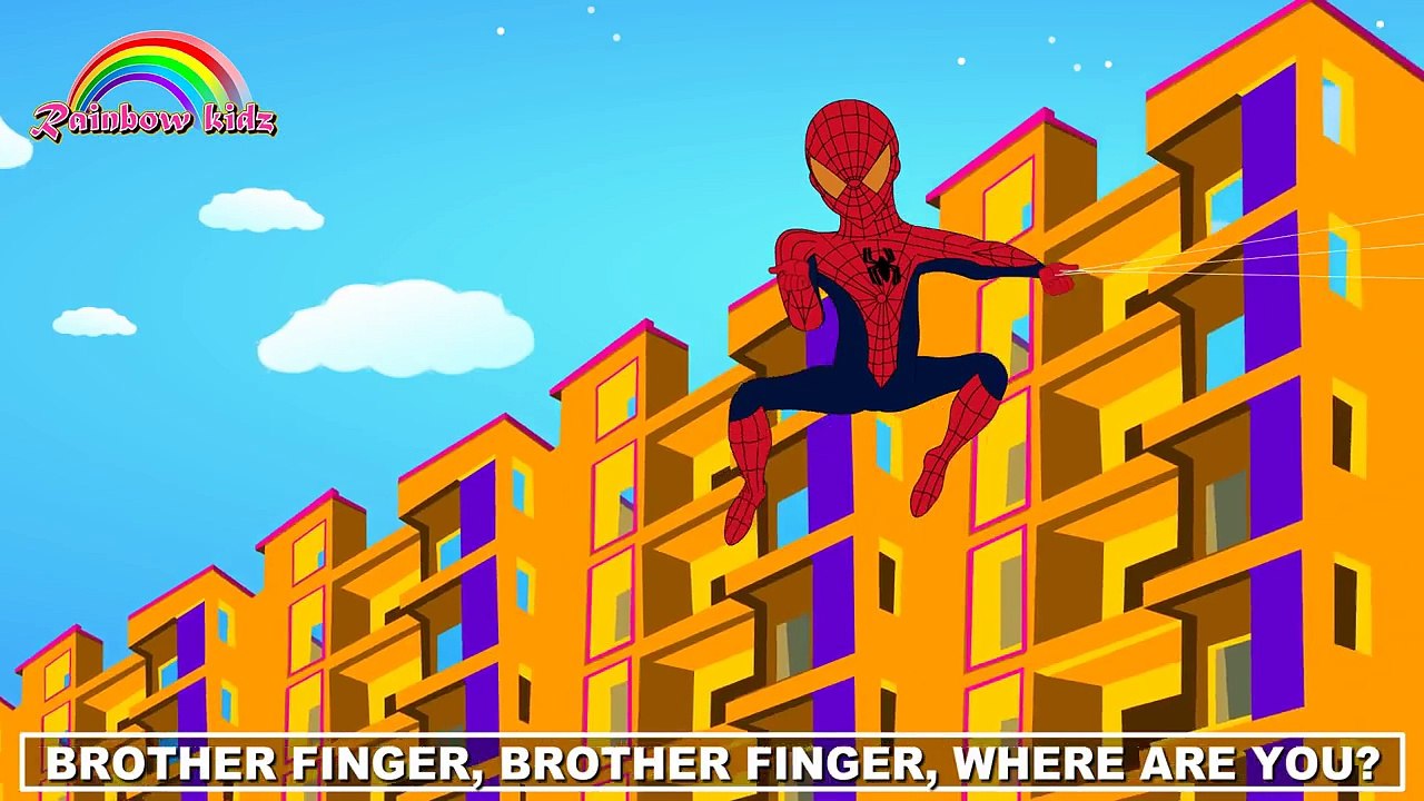 Spider Woman Finger Family - video Dailymotion