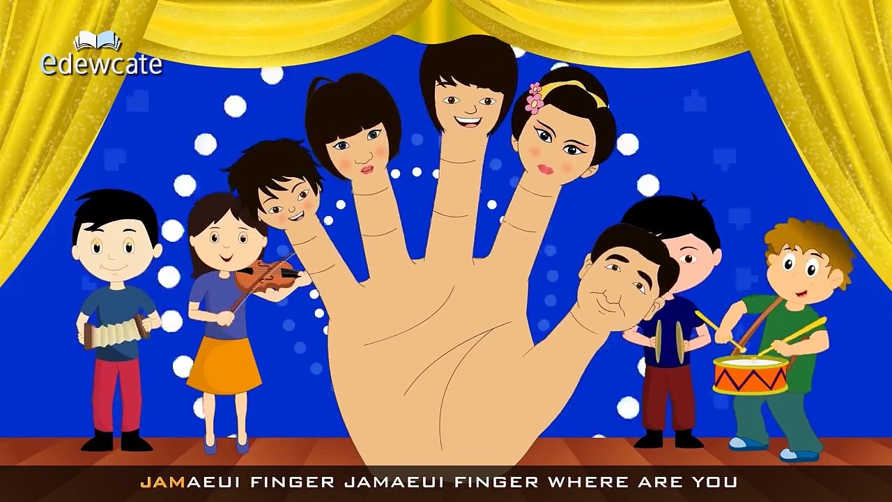 Finger Family Collection | Collection of Ten Finger Family Rhymes | Vol ...