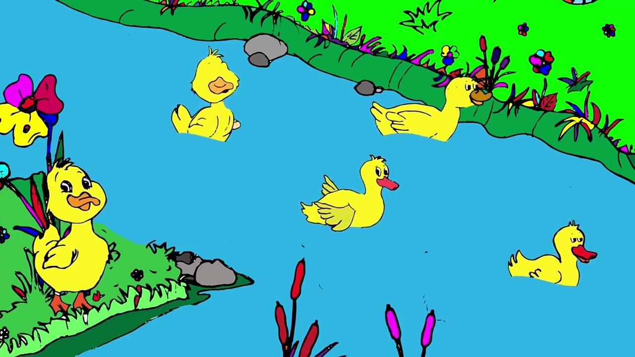 5 kleine Enten Neue Version Kinderlernlied zum Mitsingen Yleekids ...