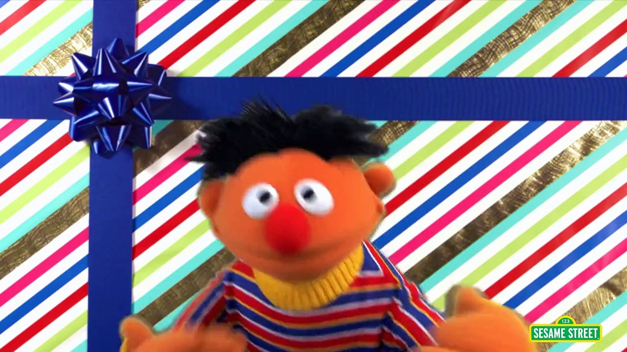Sesame Street: Ernie Happy Birthday Song! - Dailymotion Video