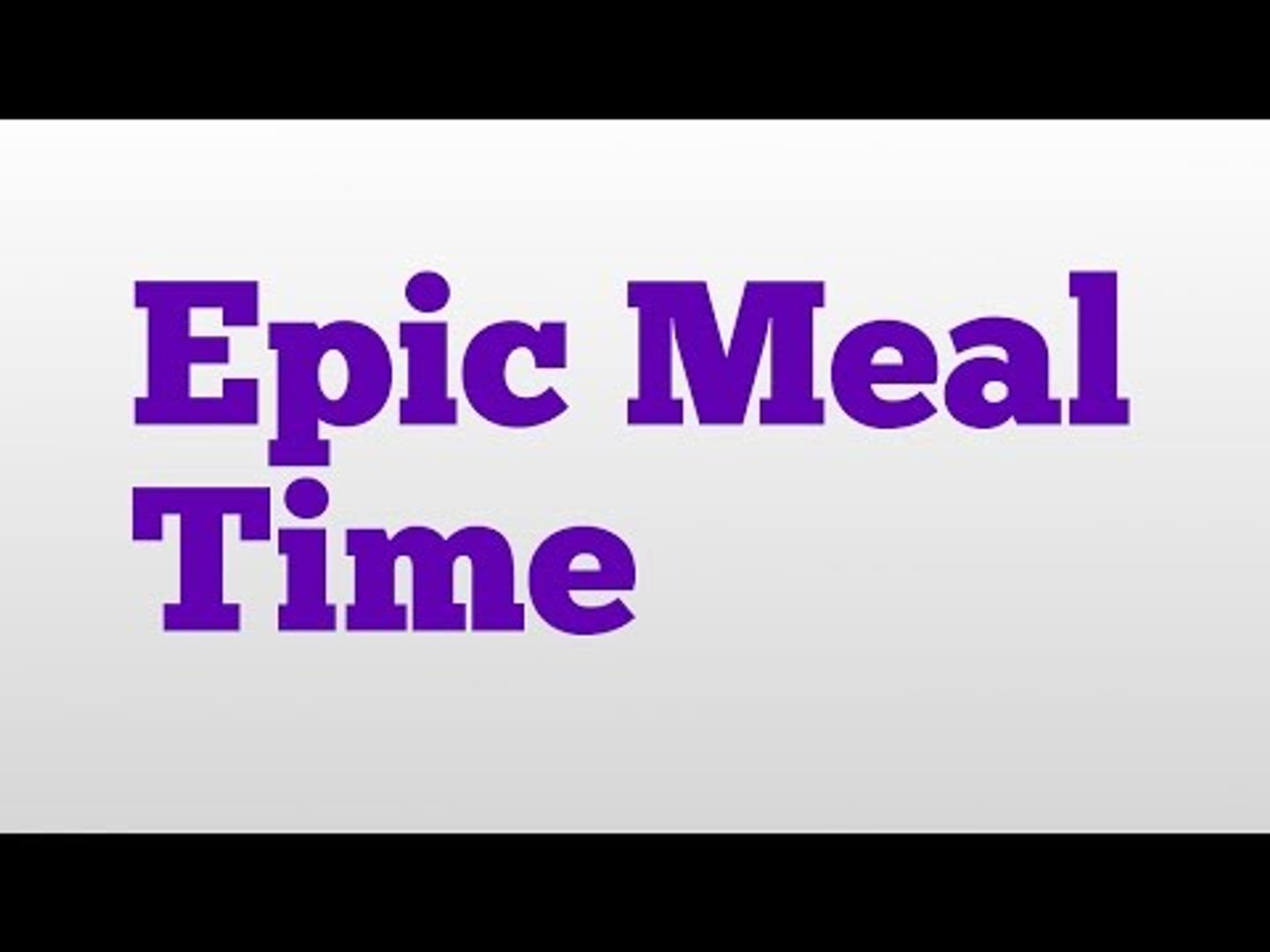 Epic Meal Logo