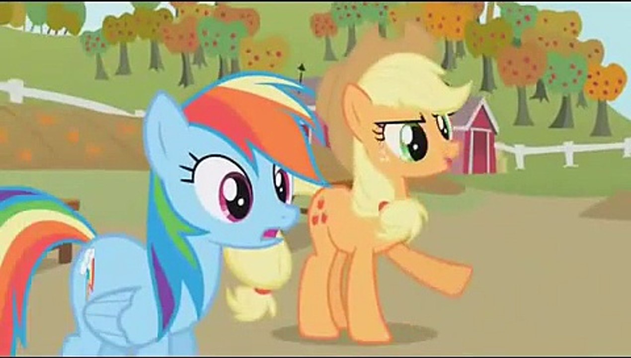 MLP Fandub: Applejack vs. Rainbow Dash - Dailymotion Video