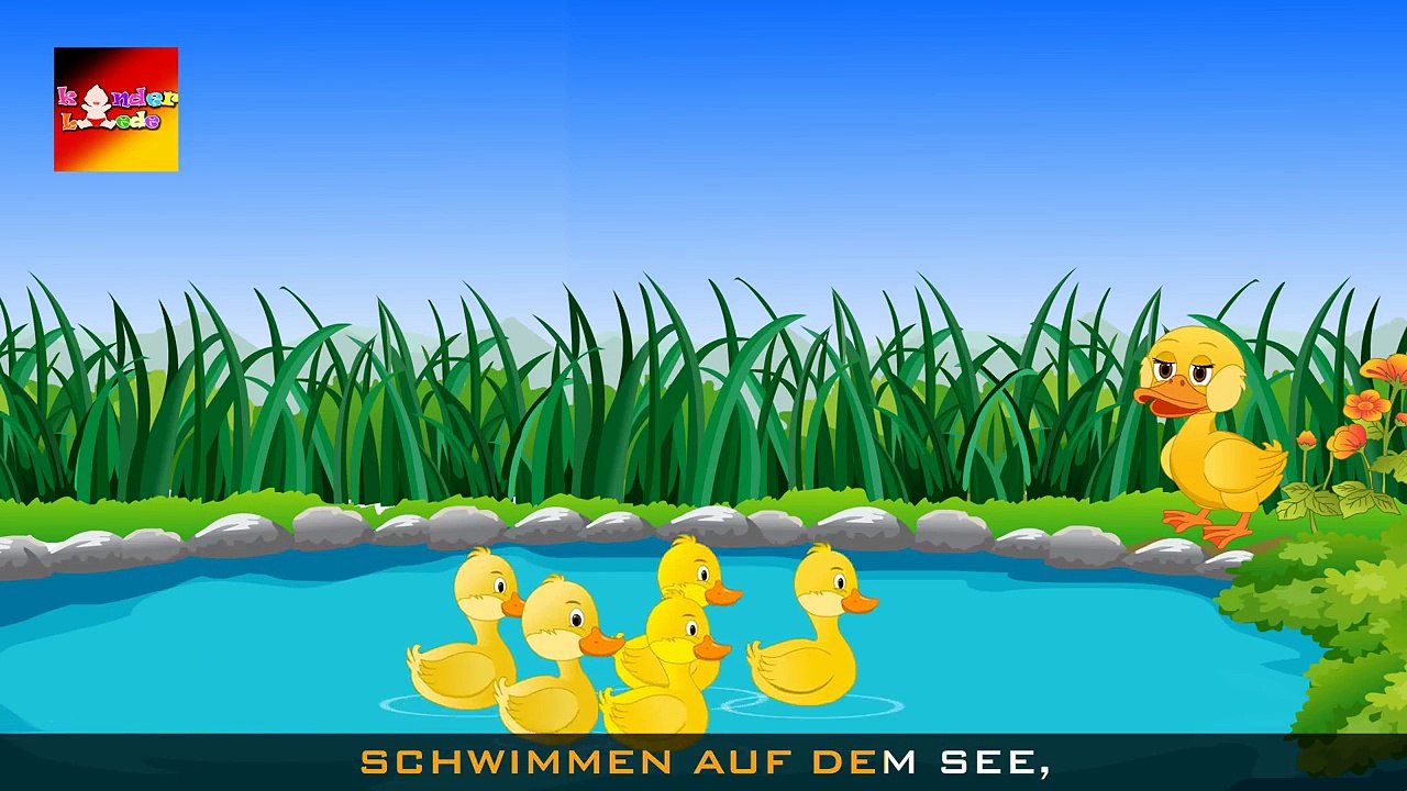Alle meine Entchen Kinderlieder zum Mitsingen | German kids song ...