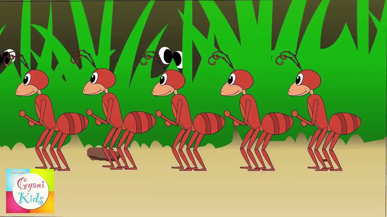 The Ants Go Marching One by One Nursery Rhyme | Cartoon Animation Songs ...