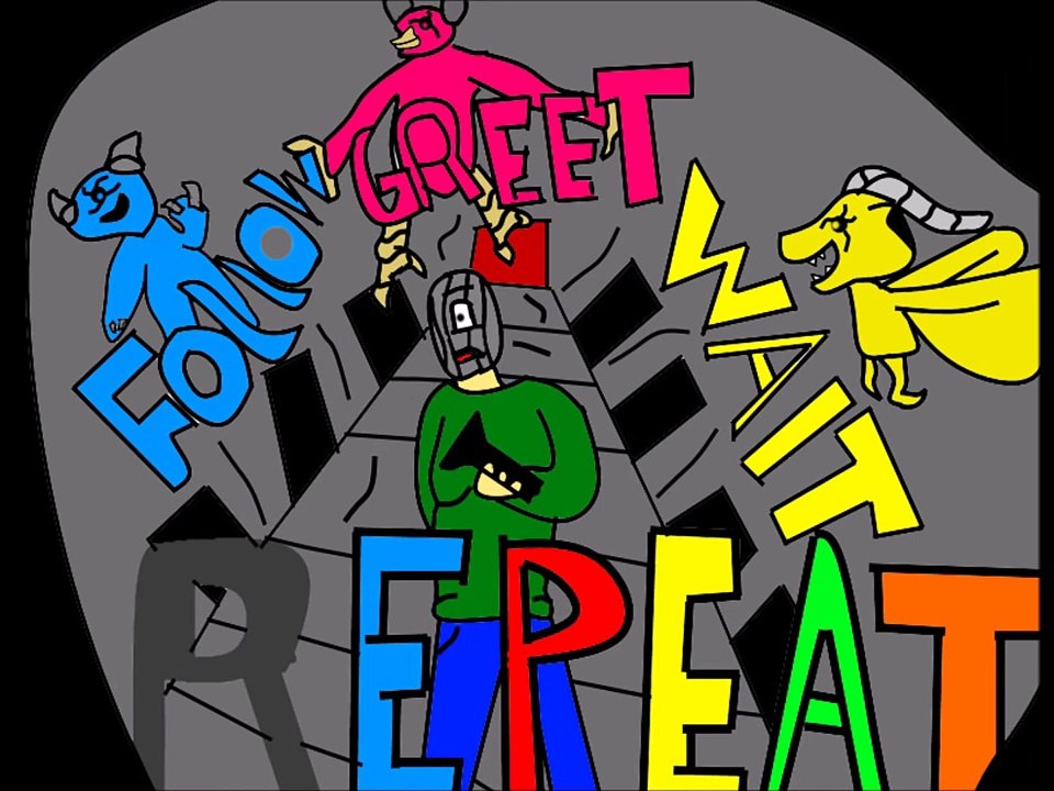 123 SMS SONG (FOLLOW,GREET, WAIT, REPEAT) OFFICAL ANIMATION ...