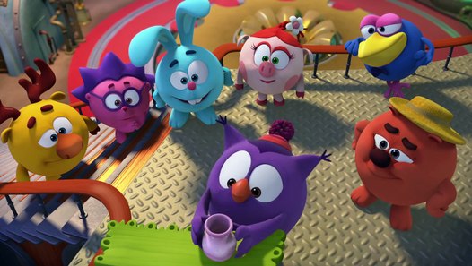 Smeshariks: PIN code of the Golden section [HD] New cartoon ...