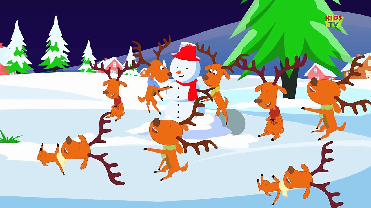 Rudolph the Red Nosed Reindeer | Christmas songs for kids | Kids TV ...