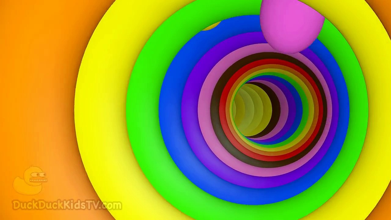 3D Indoor Playground Tunnel for Kids to LEARN COLORS Fun Cool Surprise ...