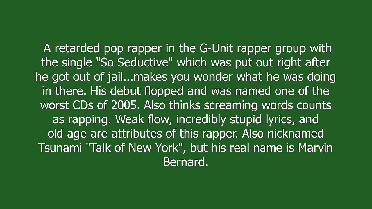 tony yayo meaning and pronunciation - video Dailymotion