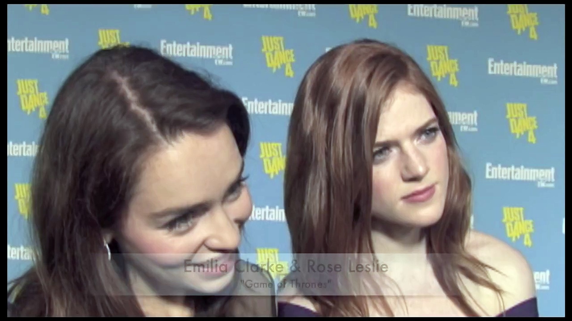 Rose Leslie En Emilia Clarke