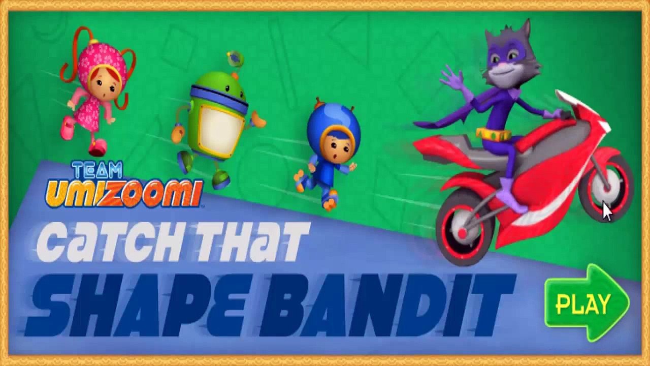 Team Umizoomi Catch That Shape Bandit | Team Umizoomi Games - video ...
