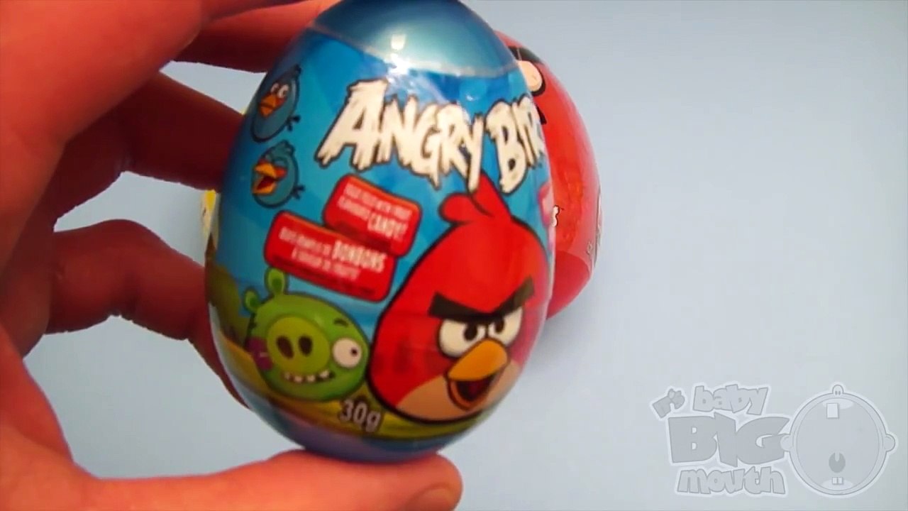 Angry Birds Surprise Egg Opening Party! - Dailymotion Video