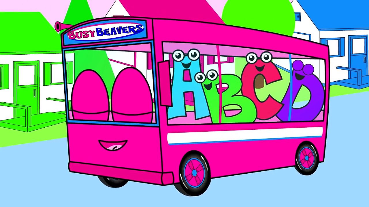 Wheels on the Bus Collection | Kids Nursery Rhymes | Childrens 3D ...