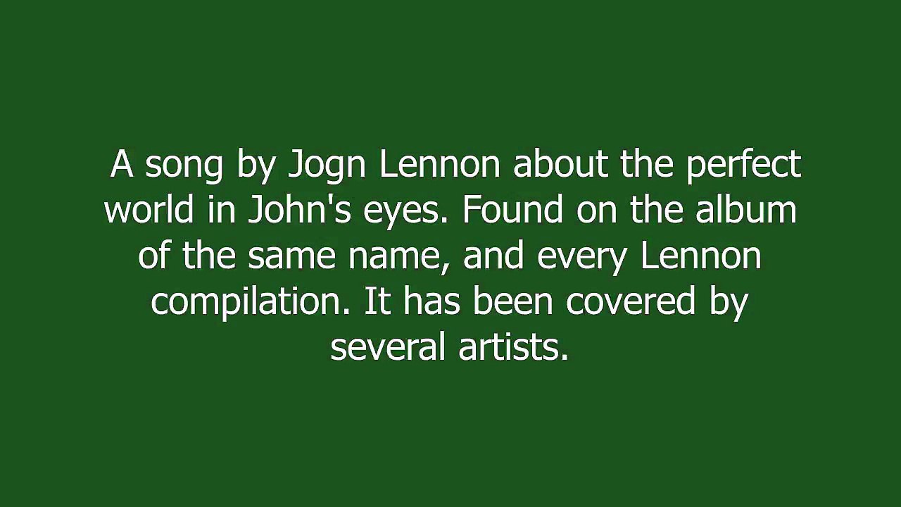 Imagine meaning and pronunciation - video Dailymotion