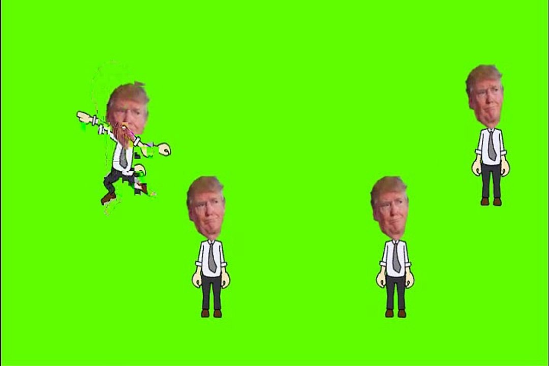Donald Trump Dancing Hobbits Green Screen Effects. - video Dailymotion