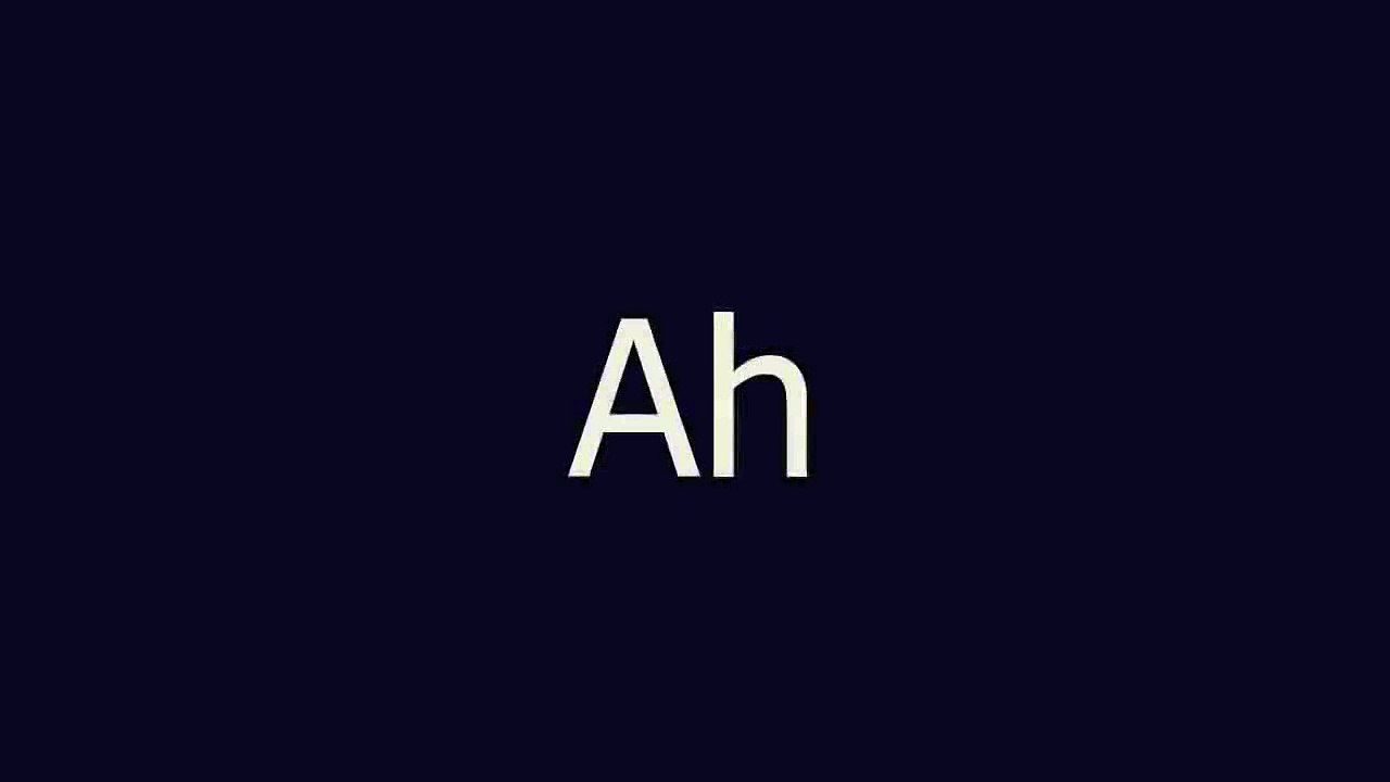 Ah meaning and pronunciation - video Dailymotion