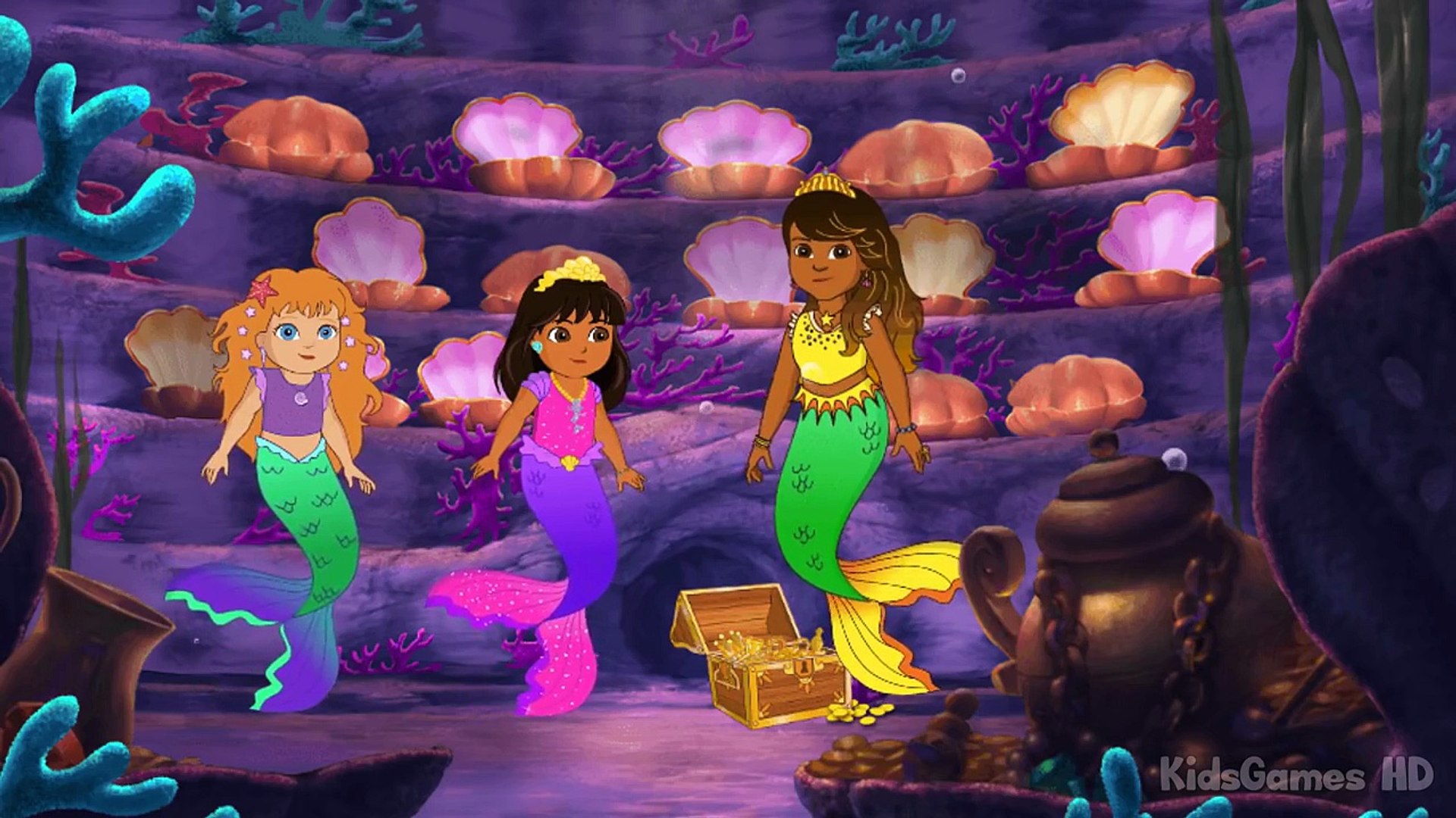 Dora And Friends Into The City Mermaid Treasure Hunt Book