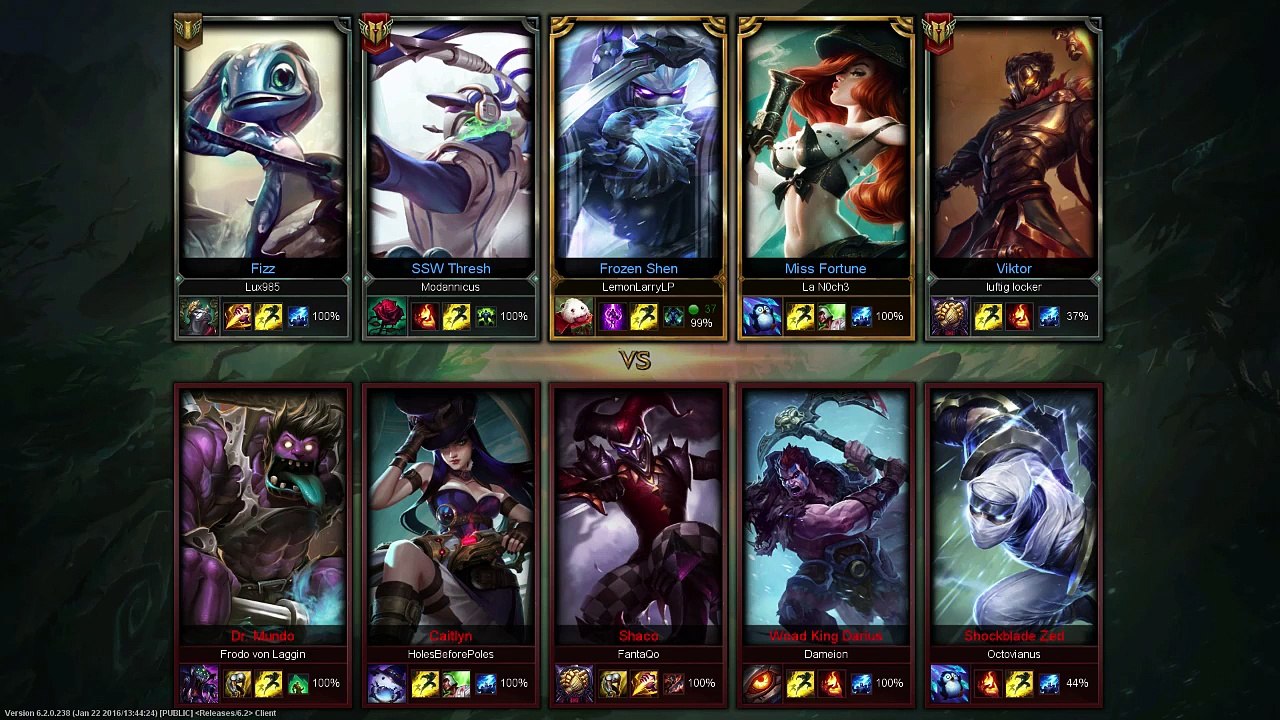 League of Legends S6 game - Vídeo Dailymotion