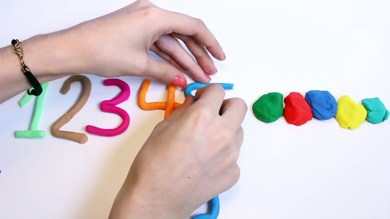 Play Doh Numbers Fun Learn Numbers 1 to 10 w/ Playdoh Playsets Hasbro ...