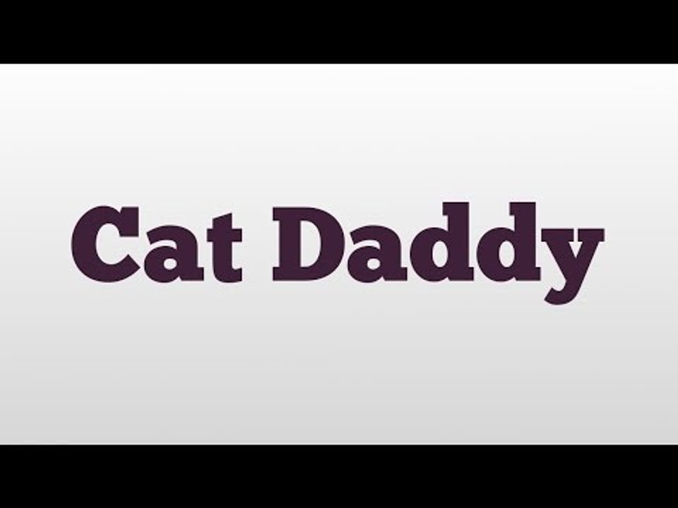 Cat Daddy meaning and pronunciation - video Dailymotion
