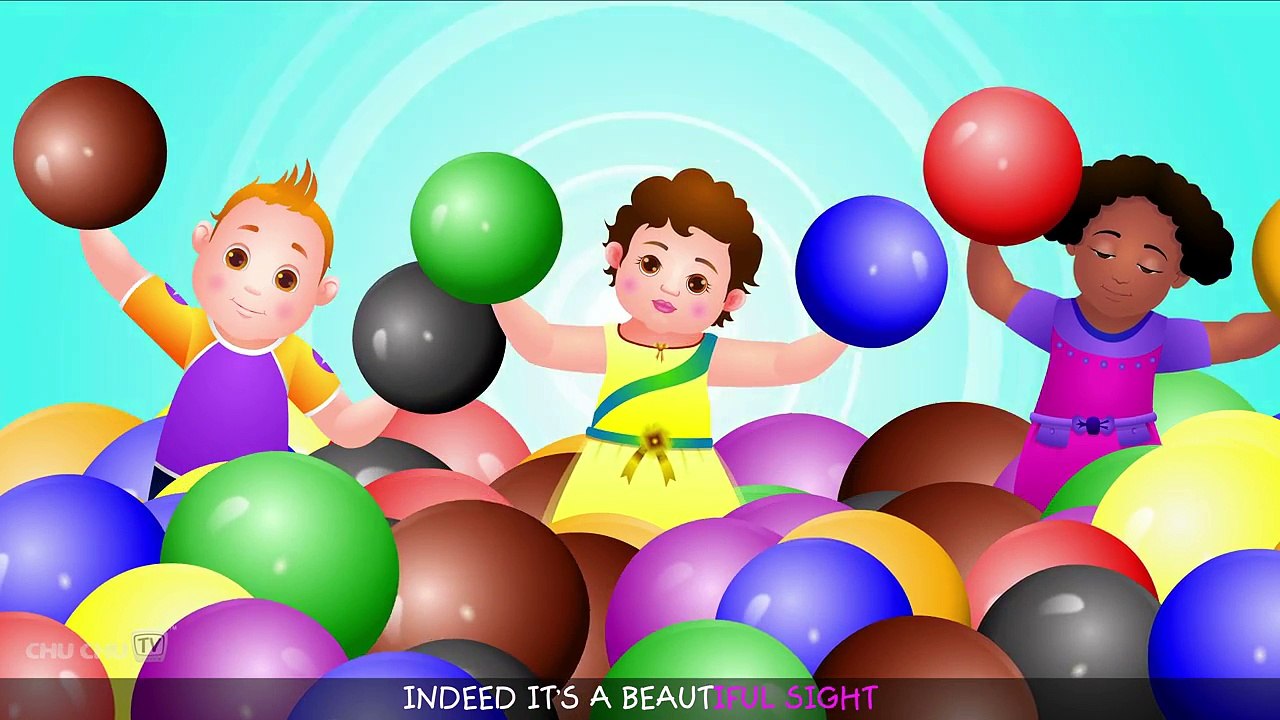 Color Songs - The BLUE Song - Learn Colours - Preschool Colors Nursery ...