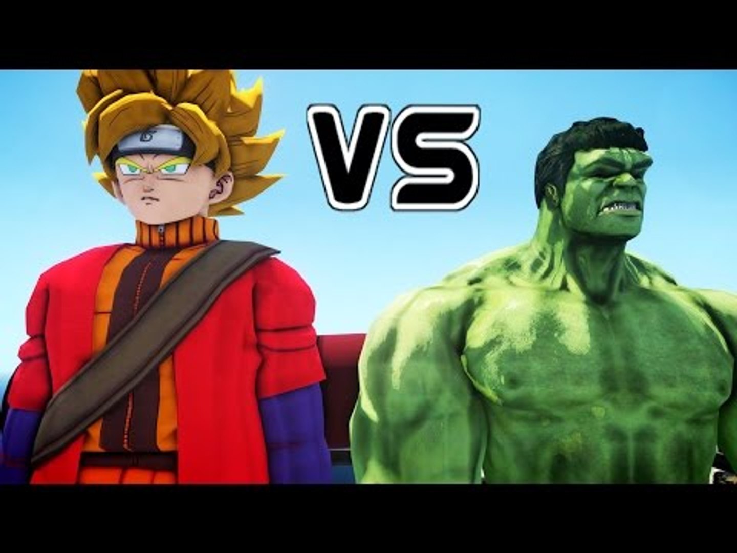 Goku Vs Superman Vs Hulk Sonic The Hedgehog VS Superman VS Goku