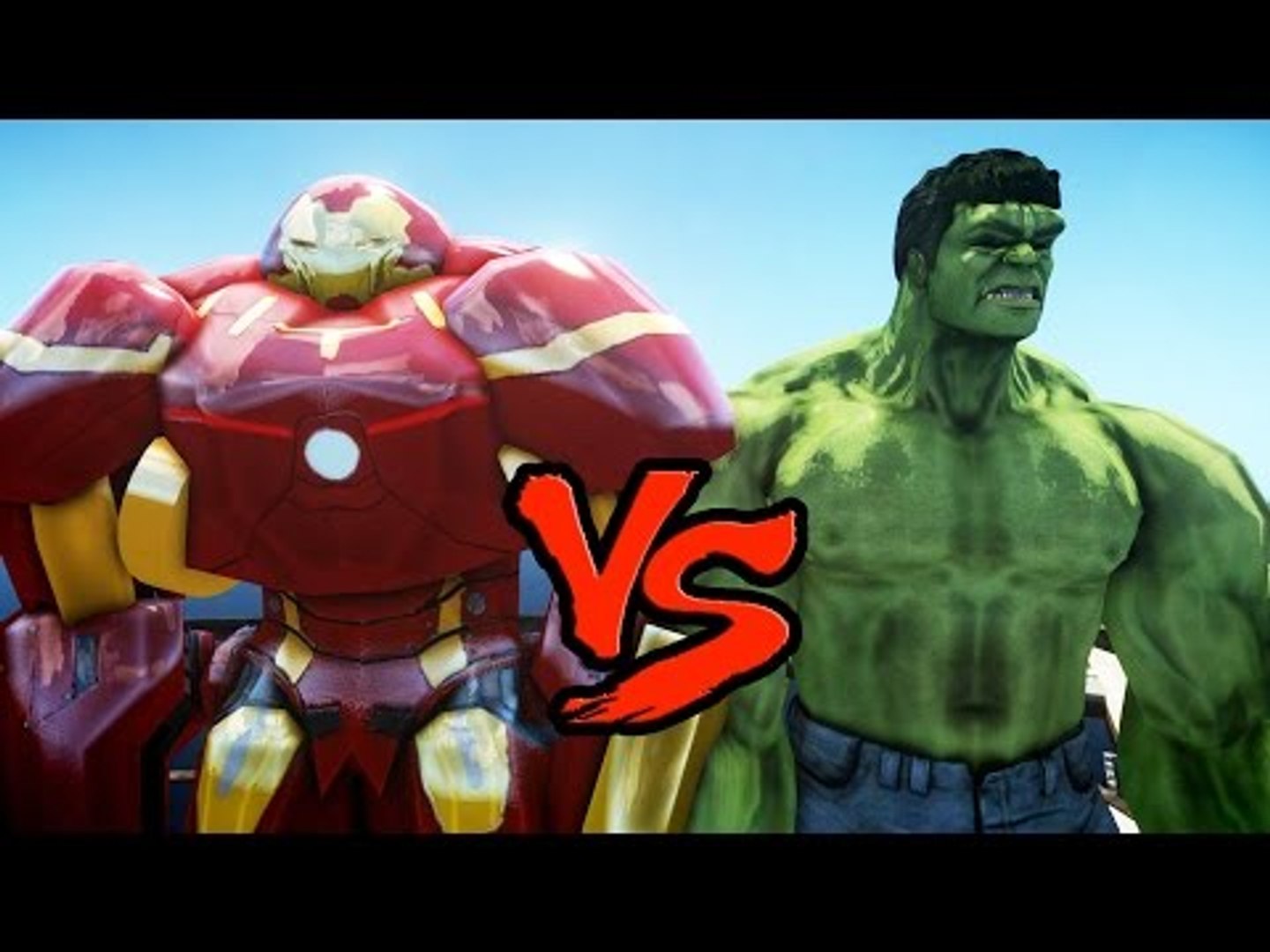 Iron Hulkbuster Vs Hulk