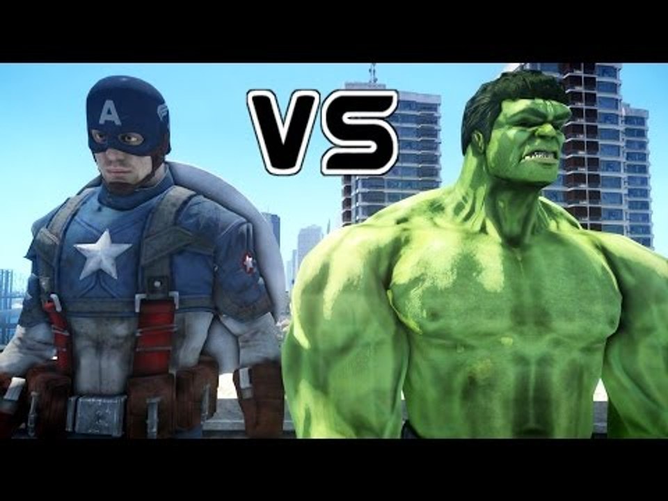 HULK VS CAPTAIN AMERICA - EPIC SUPERHEROES BATTLE - video Dailymotion