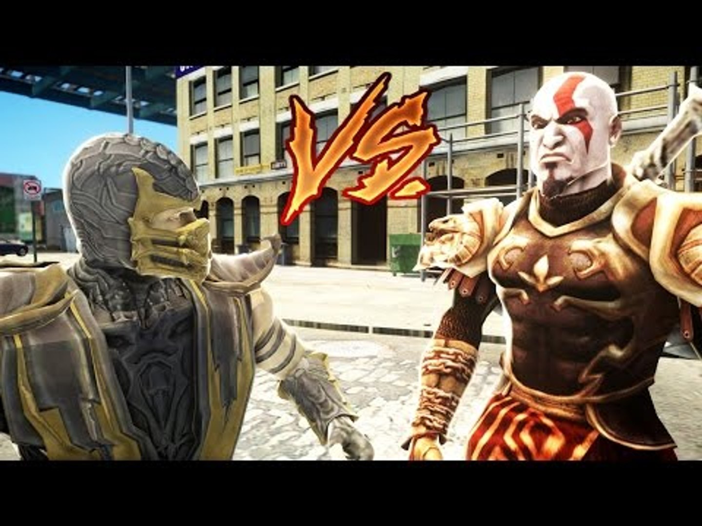 Kratos Vs Scorpion