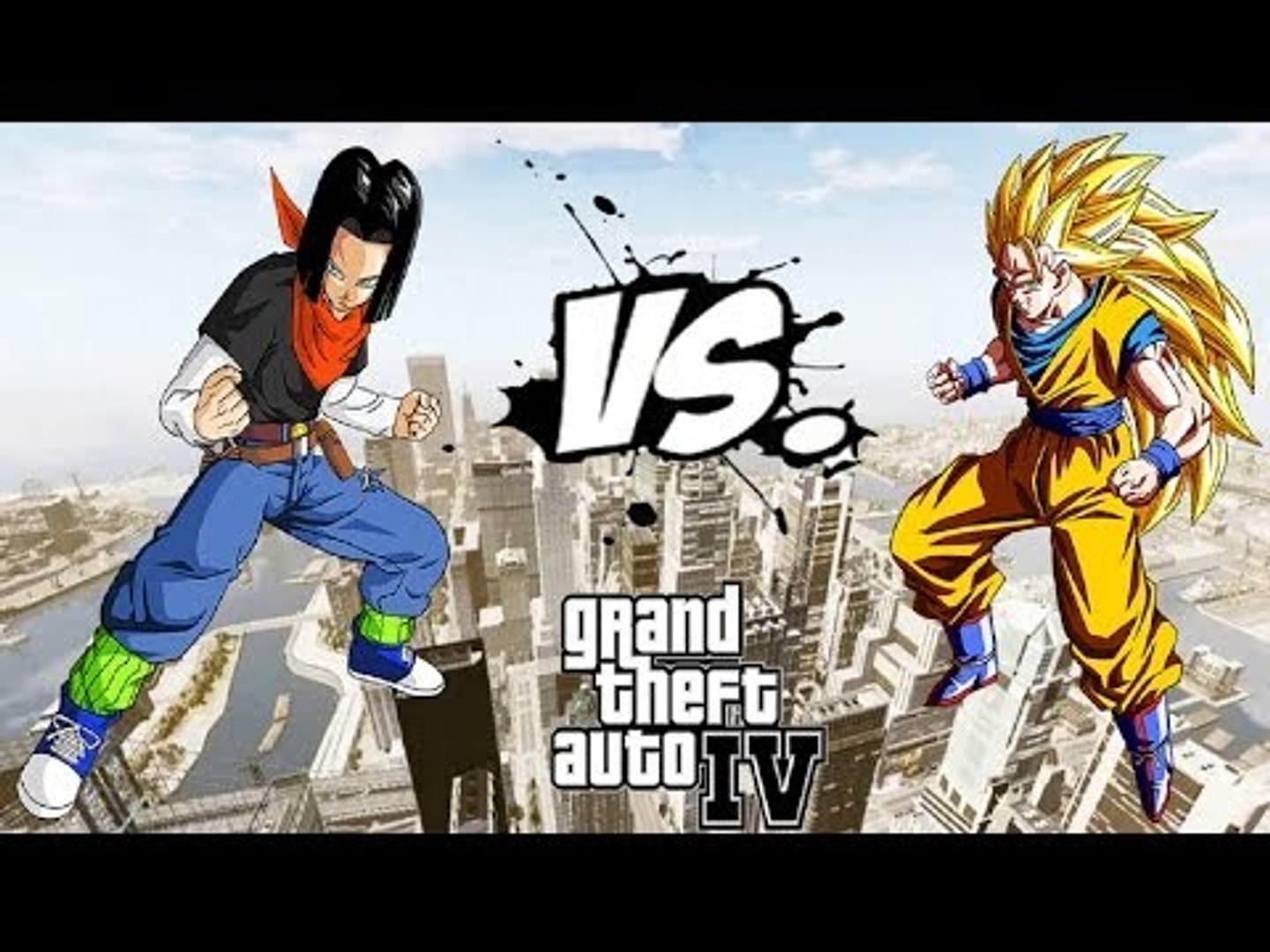 Super Android 17 Vs Goku