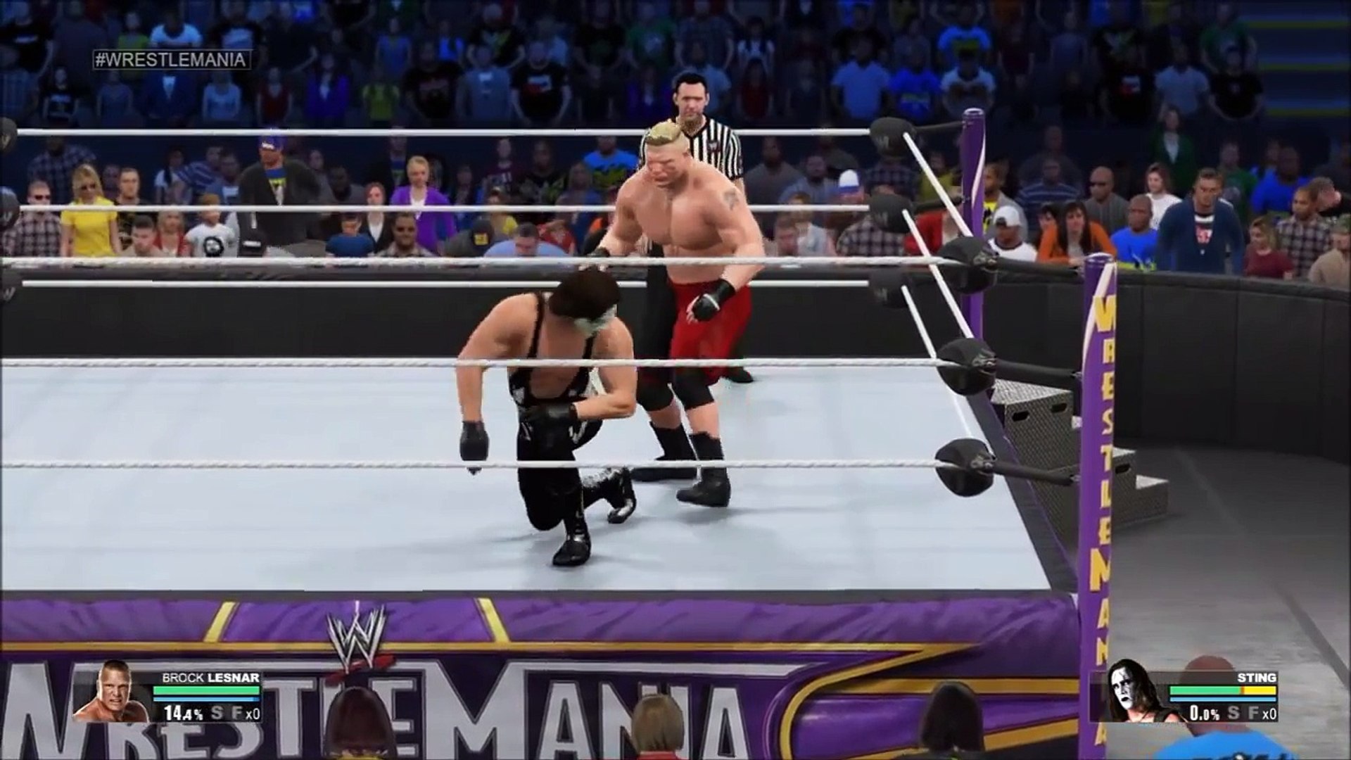 Wwe Sting Vs Brock Lesnar