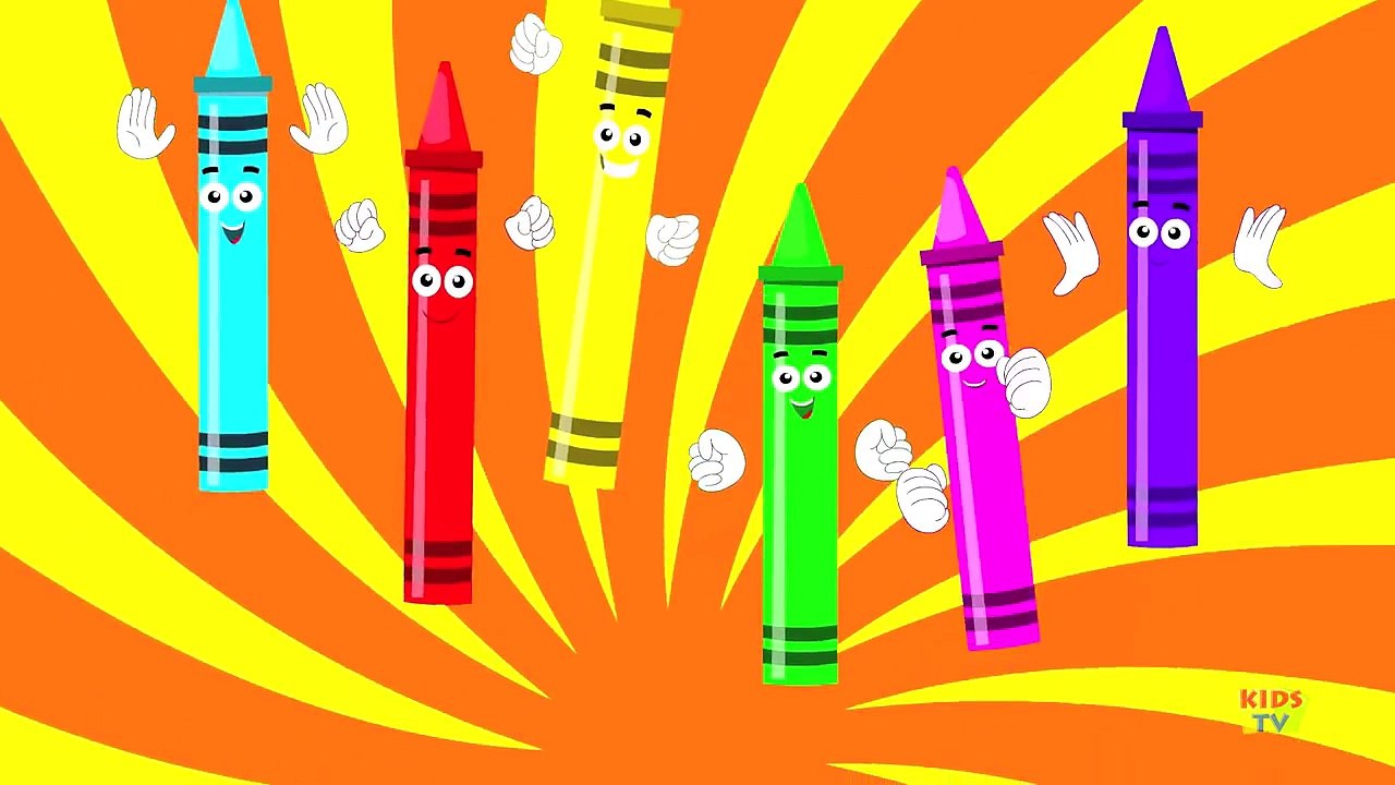 Crayons Color Song | Colors for Babies And Kids | Colors for Children ...