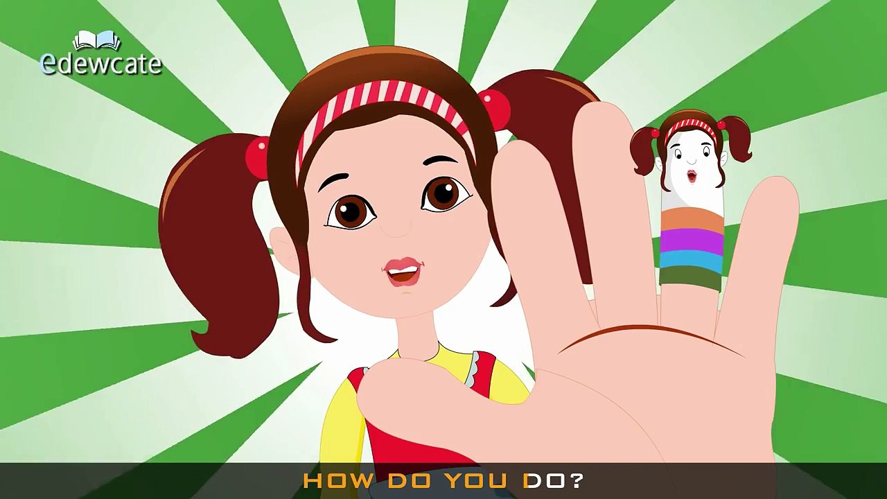 Edewcate english rhymes | The Finger Family Nursery Rhyme - Dailymotion ...
