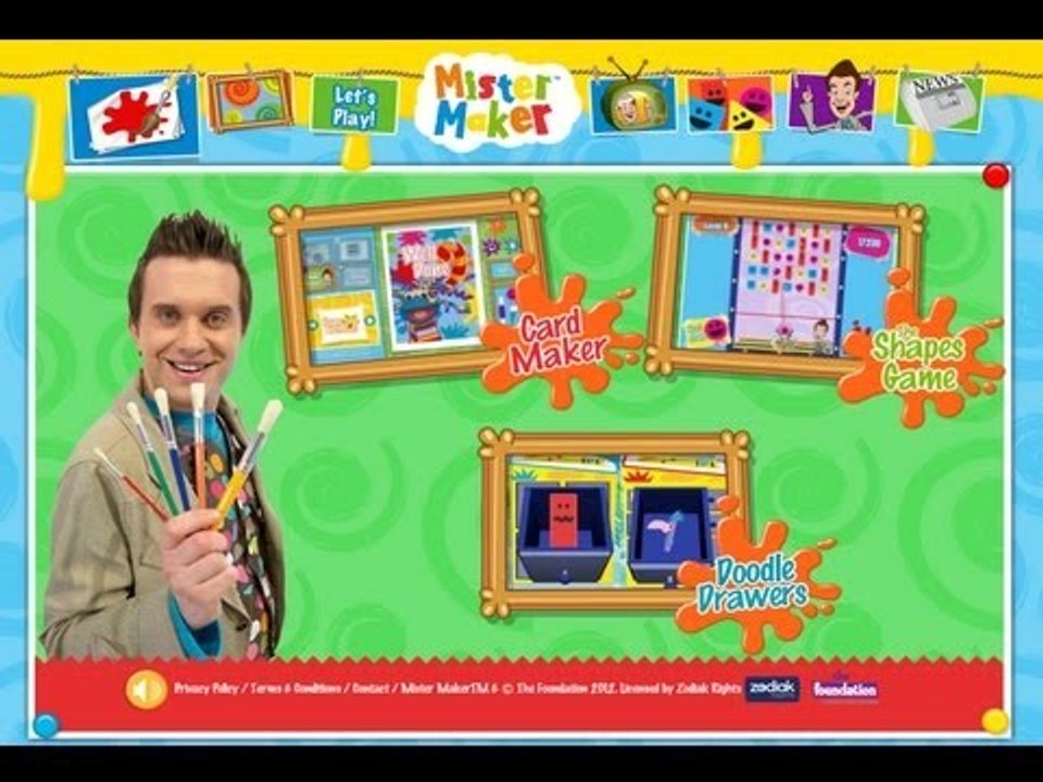 MisterMaker.com - Let's Play! section - video Dailymotion