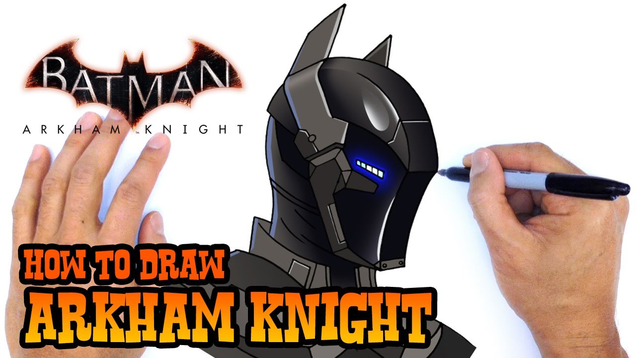 How to Draw Arkham Knight- Step by Step Art Lesson - video Dailymotion