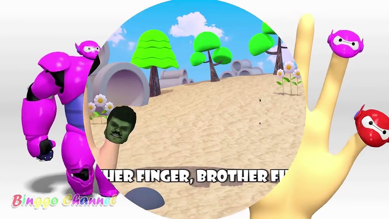 Collection Super Hero | Finger Family | Nursery Rhymes | 3D Animation ...