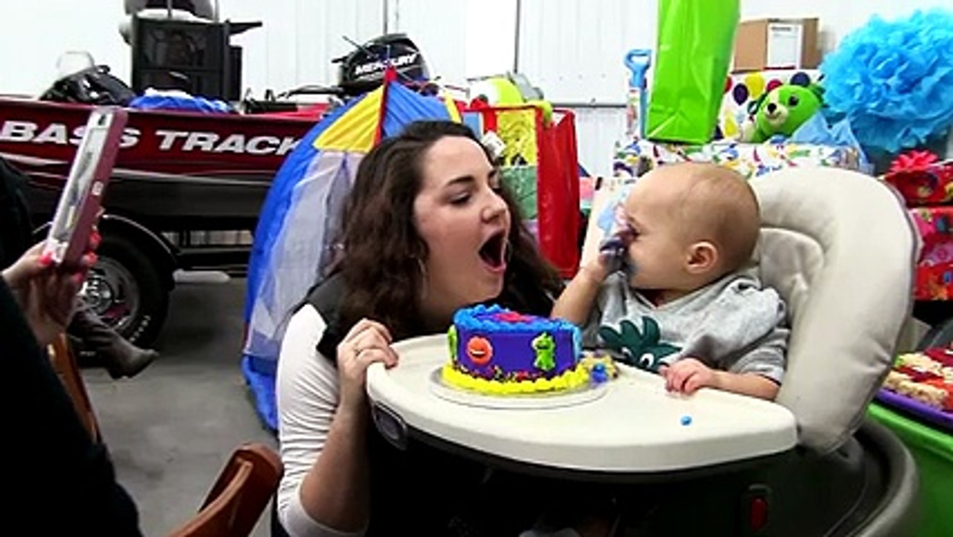 Baby Middle Finger Gif