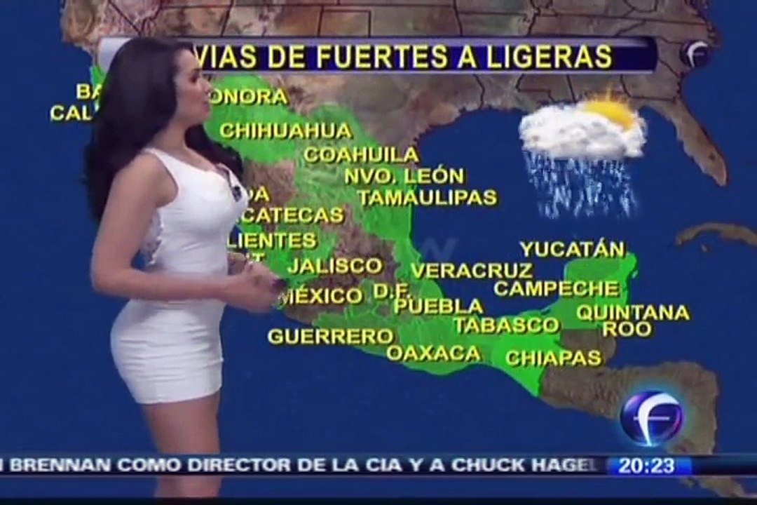 The Hottest Mexican Weather Forecast EVER! - video Dailymotion