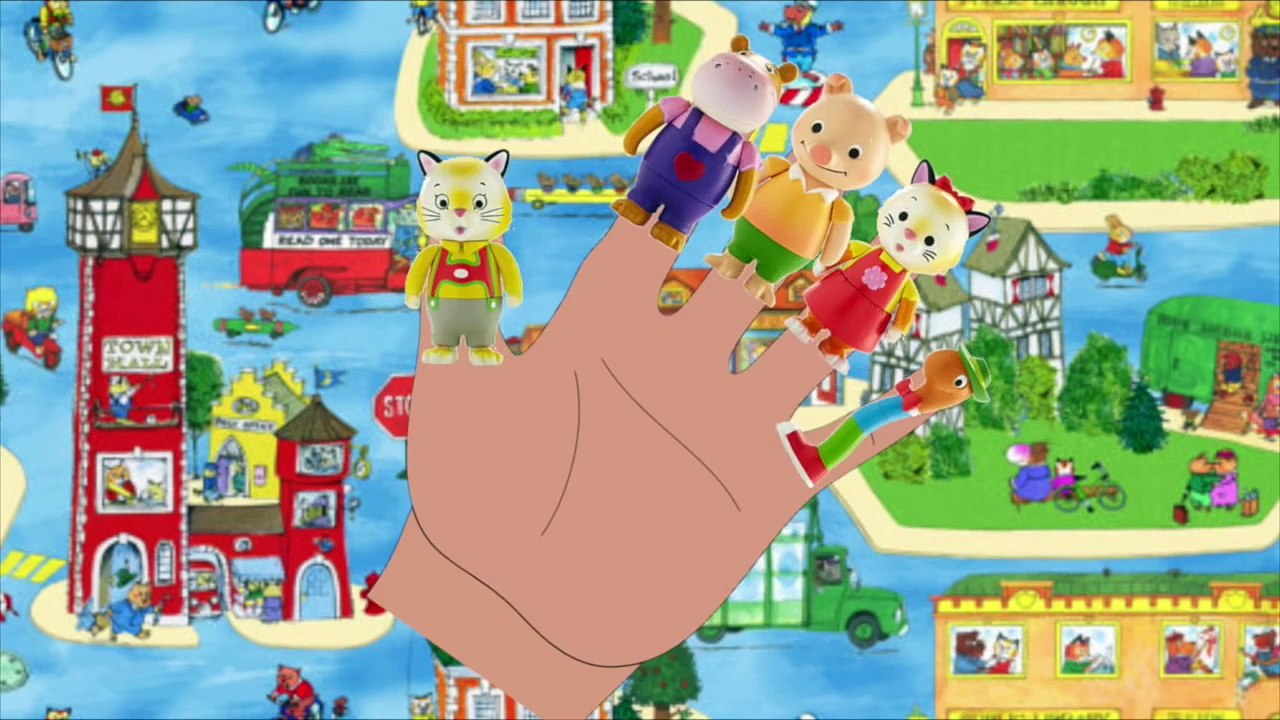 Kids CARTOON TV Show Characters - Finger Family Songs | Nursery Rhyme ...