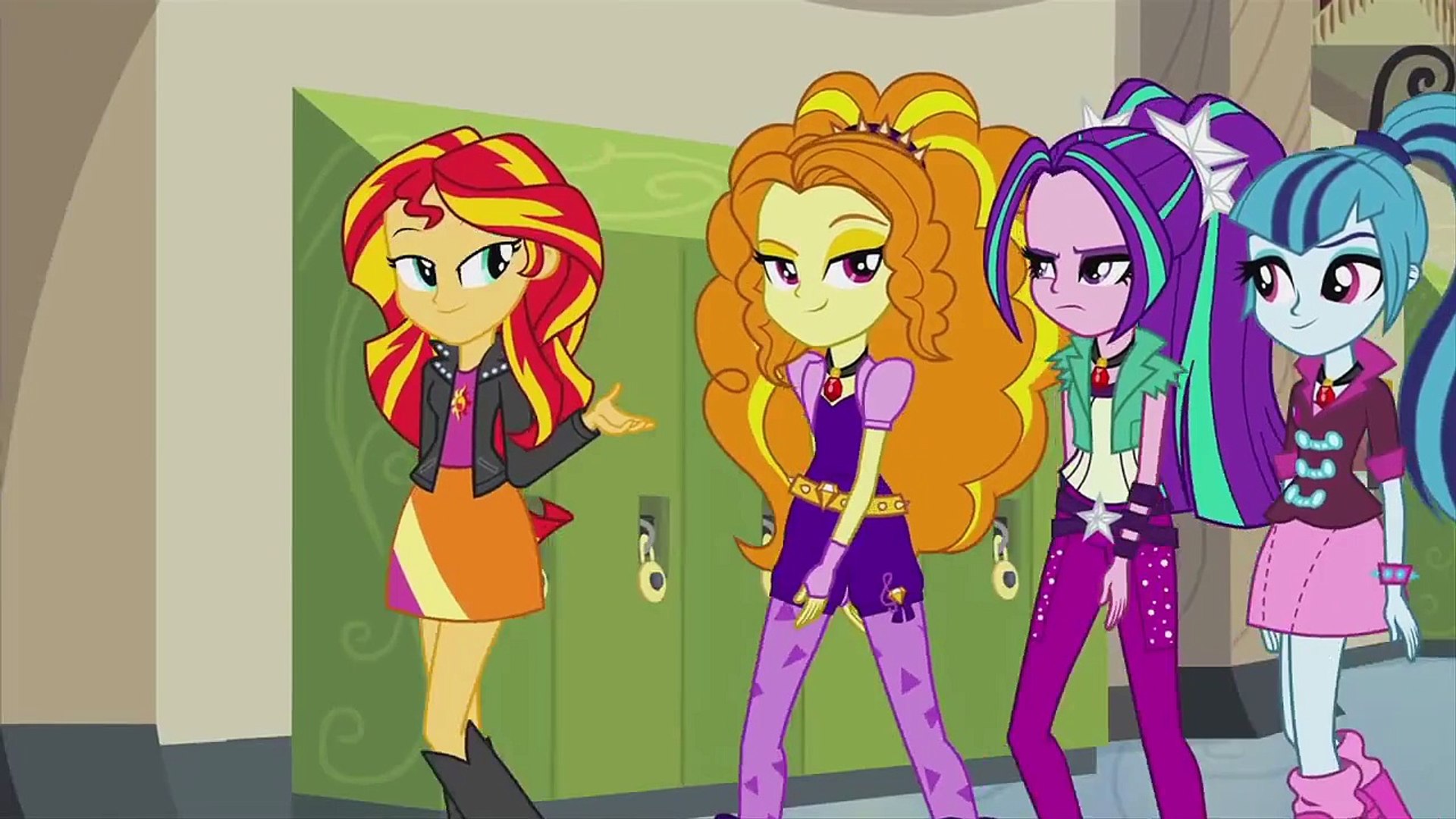 Mlp Rainbow Rocks Sunset Shimmer Singing