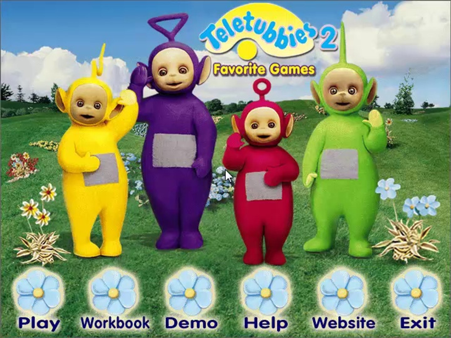 Teletubbies Favorite Things Game