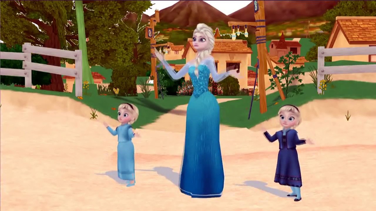 Disney Frozen Videos Nursery Rhymes Songs for Children MMD Elsa - video ...