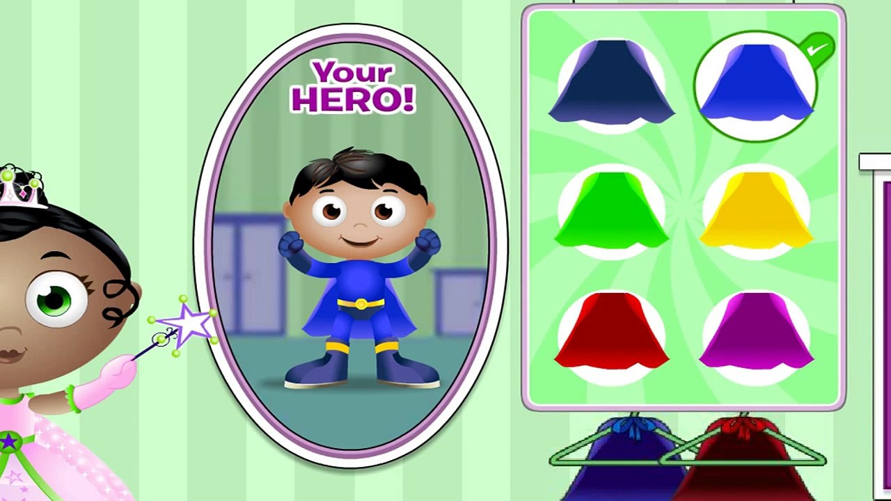  Super Why Create Your Own Superhero Game For Kids HD 