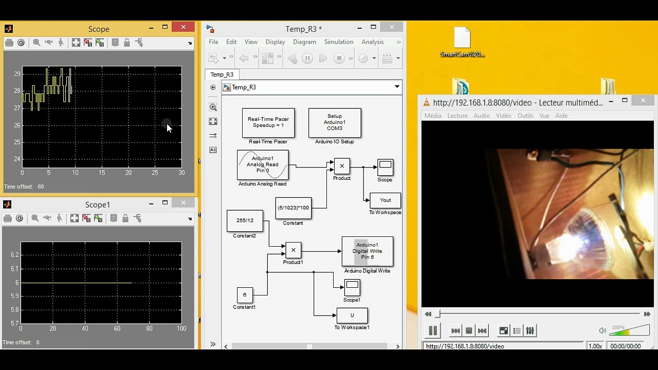 Arduino & Matlab: PID Controller - A Real Time Temperature Control - Vidéo Dailymotion