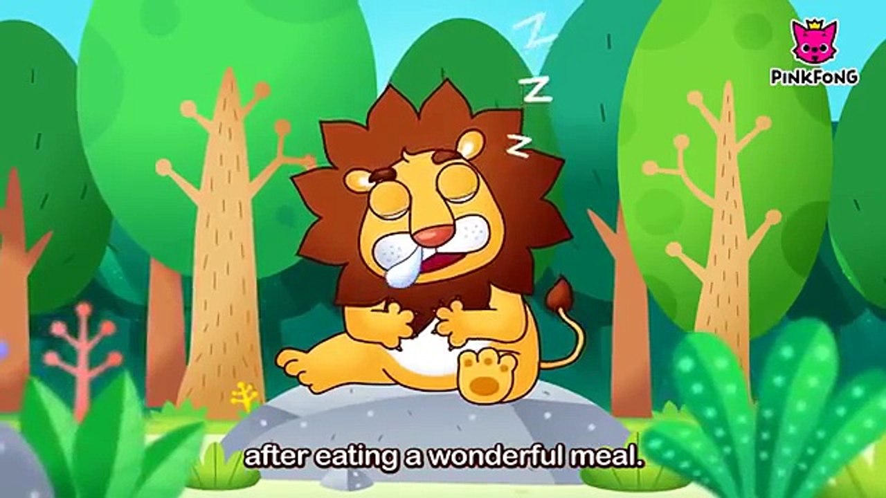 The Lion and the Mouse | Aesops Fables | PINKFONG Story Time for ...